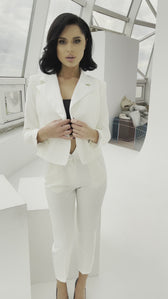 Monica White Bridal Suit 2-Piece