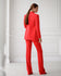 Red Regular-Fit 3-Piece Suit
