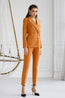 Camel Double Breasted Suit 2-Piece – ELAGIA