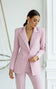 Dusty Pink Single-Breasted Suit 2-Piece