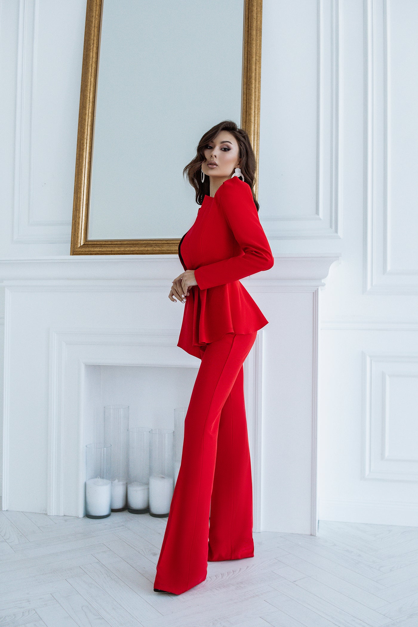 Alexa Red Promo Suit 2-Piece – ELAGIA